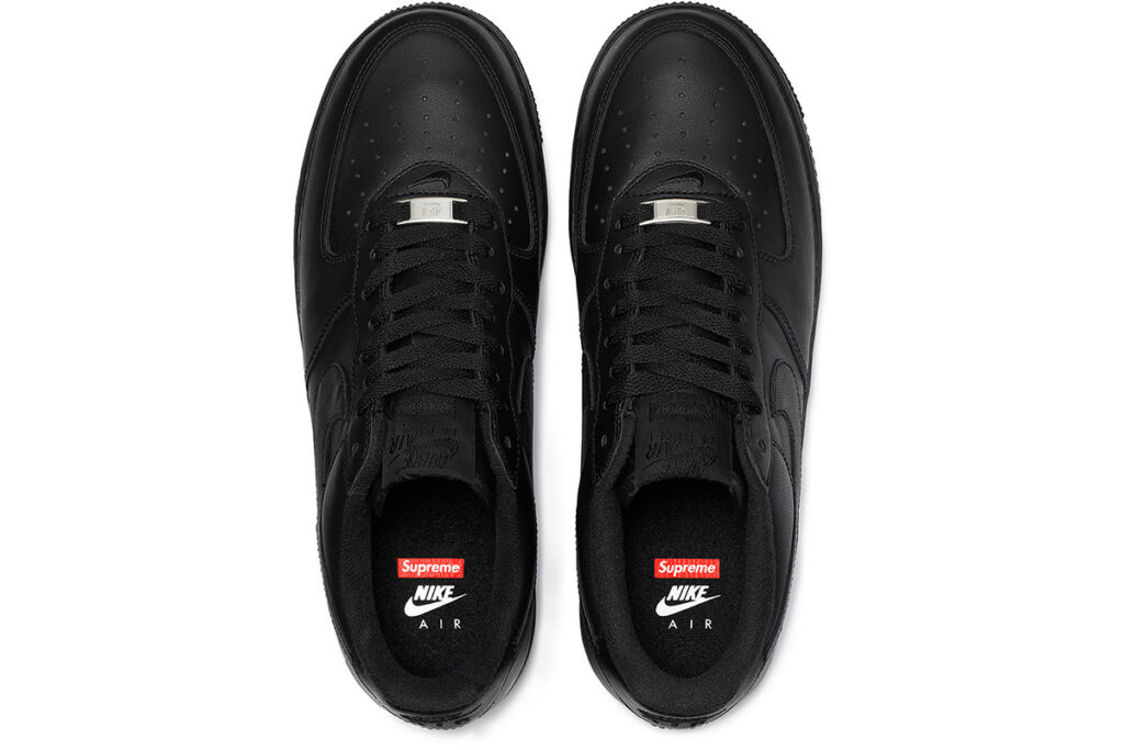 Supreme x Nike Air Force 1 Low 'Box Logo - Black' - DELTITECH