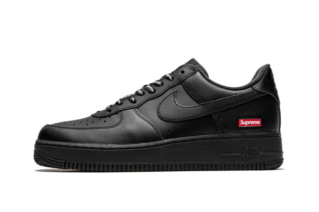 Supreme x Nike Air Force 1 Low 'Box Logo - Black' - DELTITECH