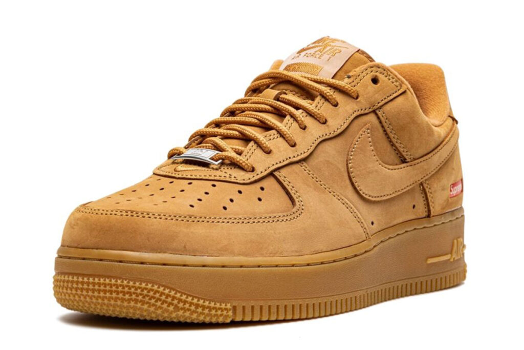 Supreme x Nike Air Force 1 Low SP 'Wheat' - DELTITECH