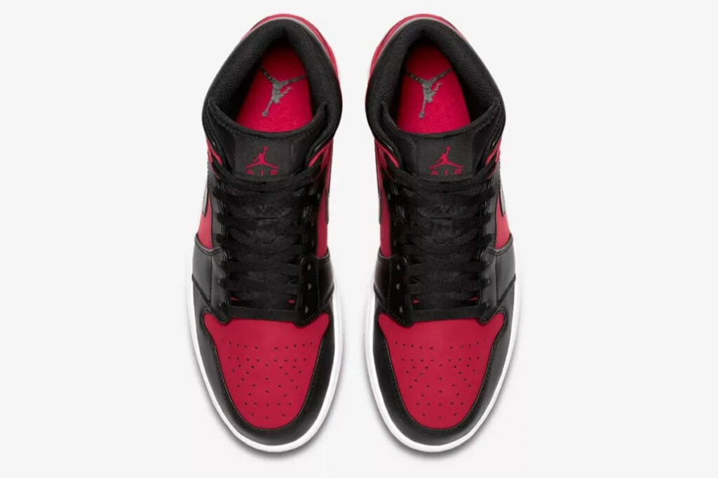 Air Jordan 1 Retro Mid GS 'Gym Red' - DELTITECH