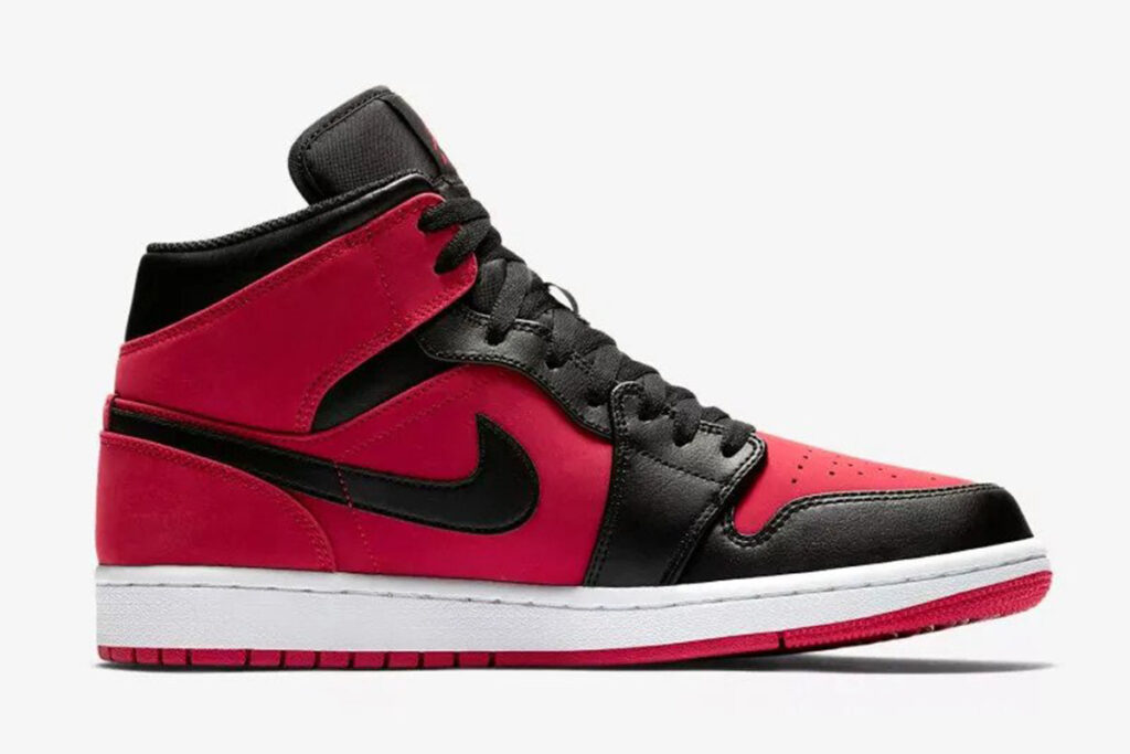Air Jordan 1 Retro Mid GS 'Gym Red' - DELTITECH
