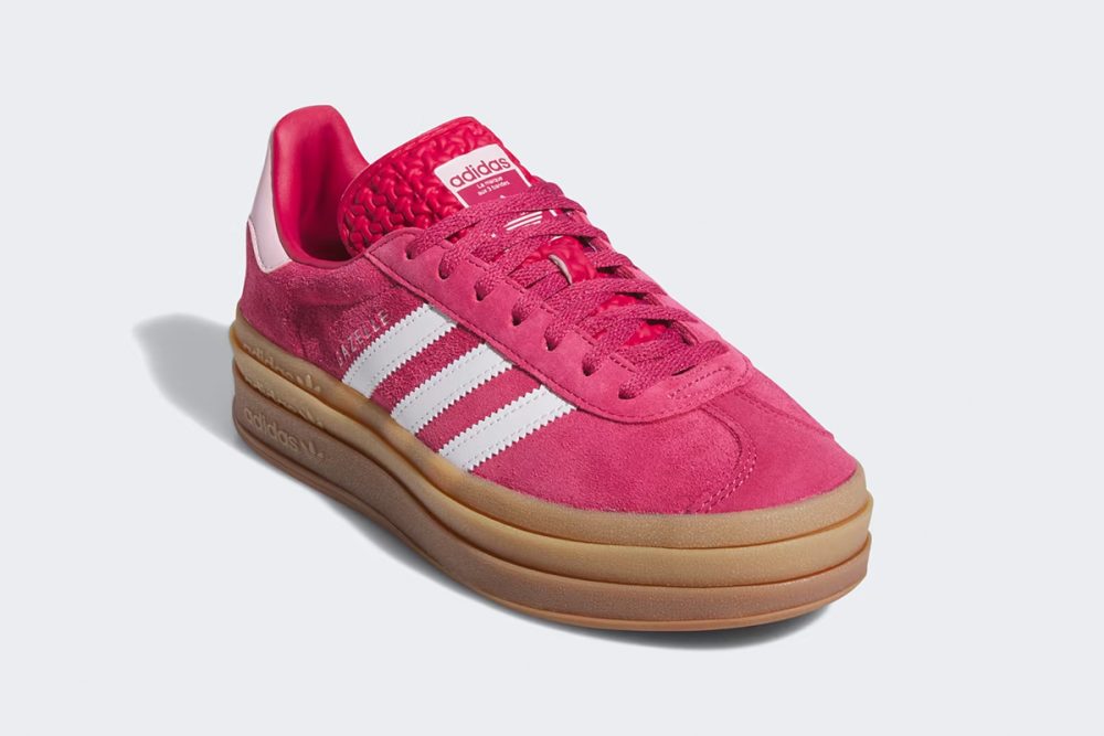 Wmns Adidas Gazelle Bold 'Wild Pink Gum' - DELTITECH